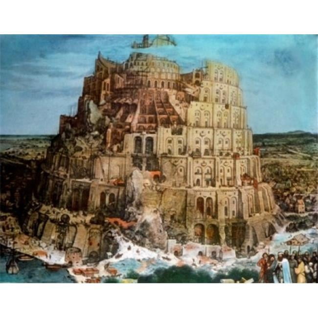 Tower of Babel by Pieter Bruegel the Elder Oil on Wood Panel Circa 1563 ...