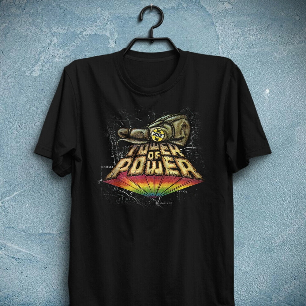 Tower of Power Funk Bands Retro T-Shirt Emilio Castillo East Bay Grease ...