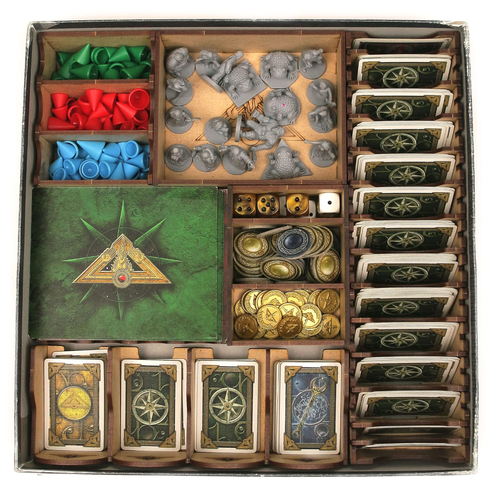 TowerRex Board Game Organizer for Talisman board game box and 6-8 ...