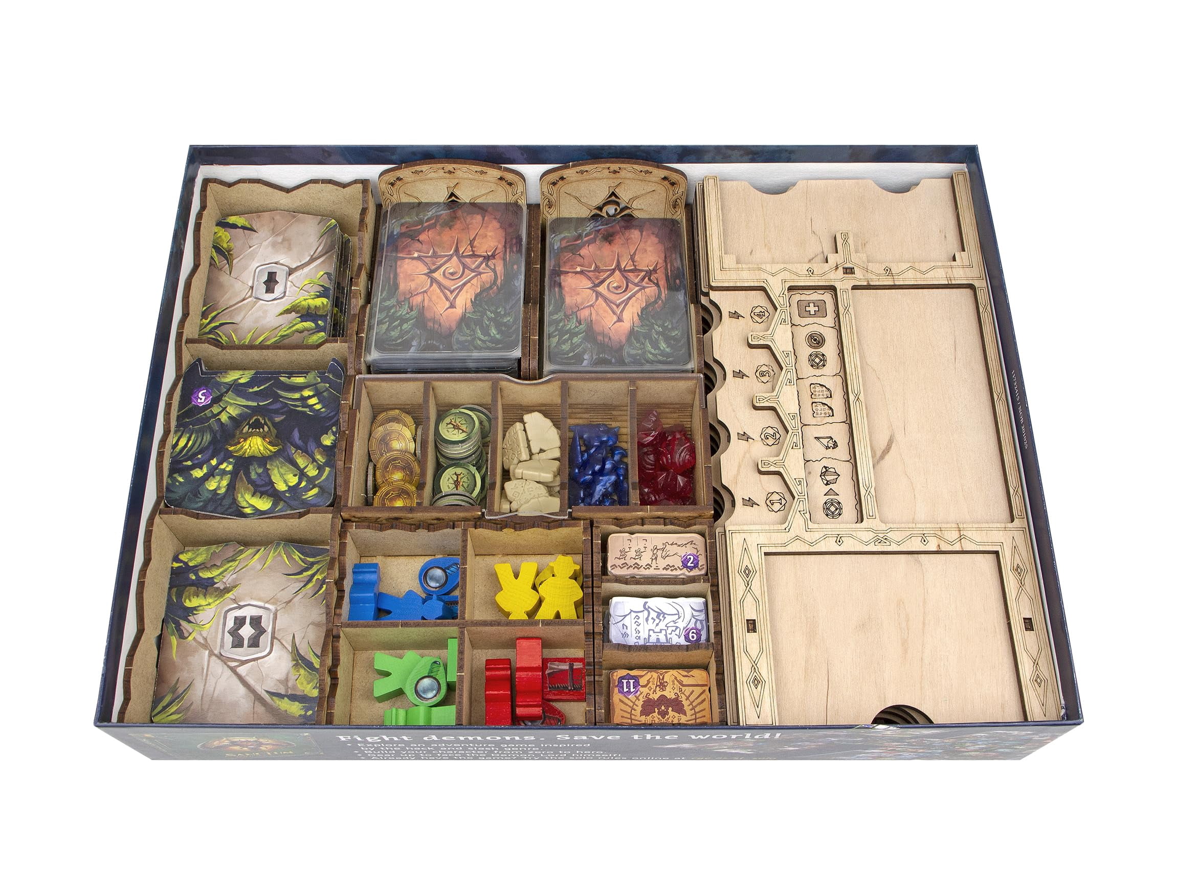 TowerRex Organizer for Lost OIF8 Ruins of Arnak Board Upgrade Card Game ...