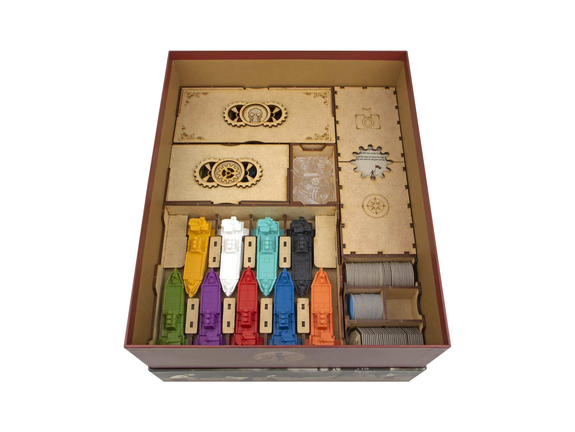 TowerRex Organizer for Scythe MMF7 Legendary Box and Invaders from Afar, Rise of Fenris, Wind ...