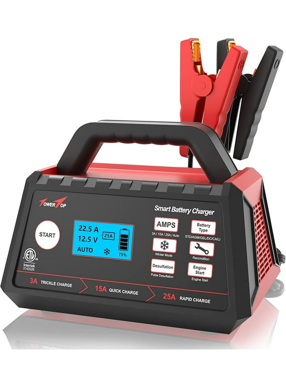 12 Volt Battery Chargers in Car Battery Chargers - Walmart.com
