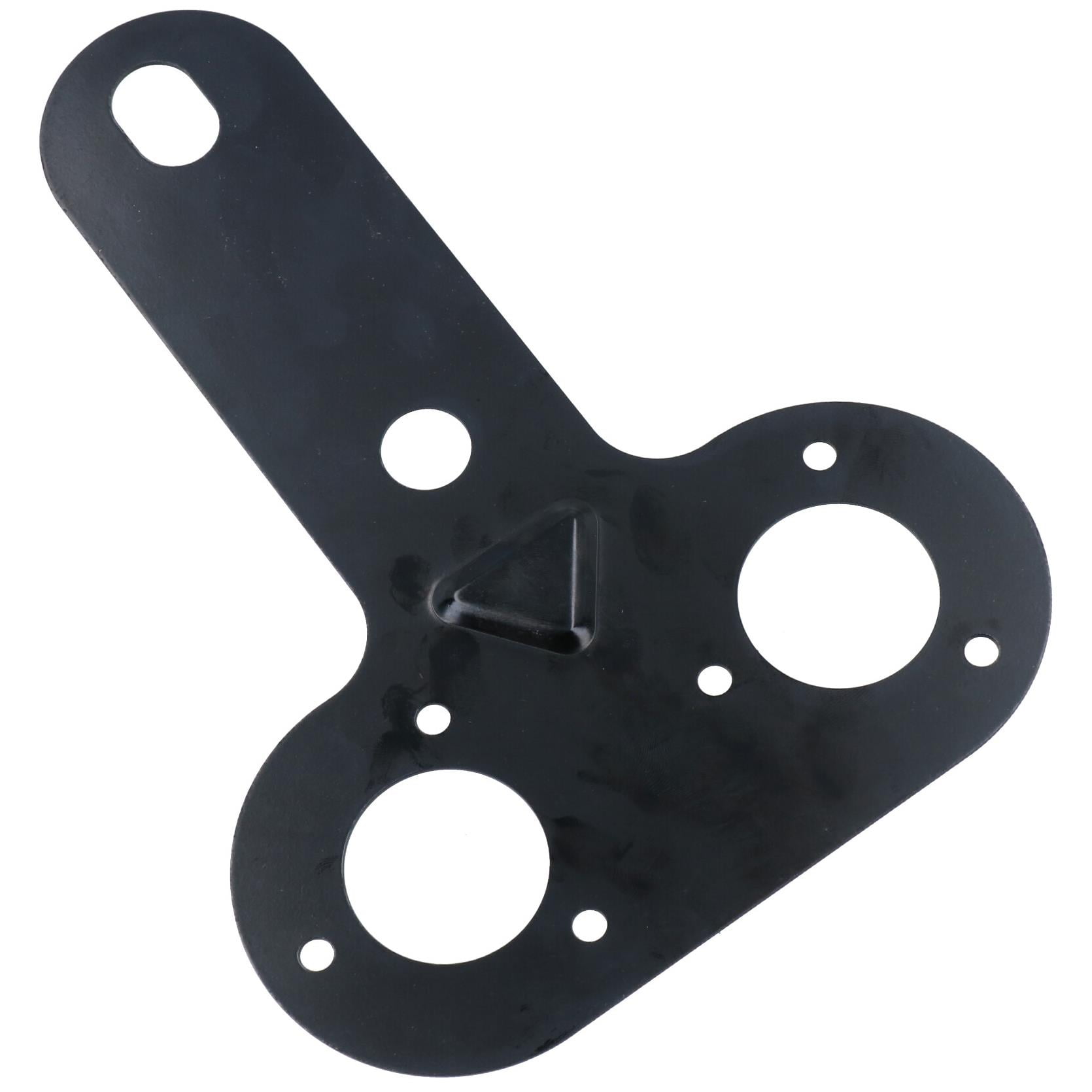 Towing Electrics Twin Socket Tow Ball / Bar Mounting Plate Caravan ...