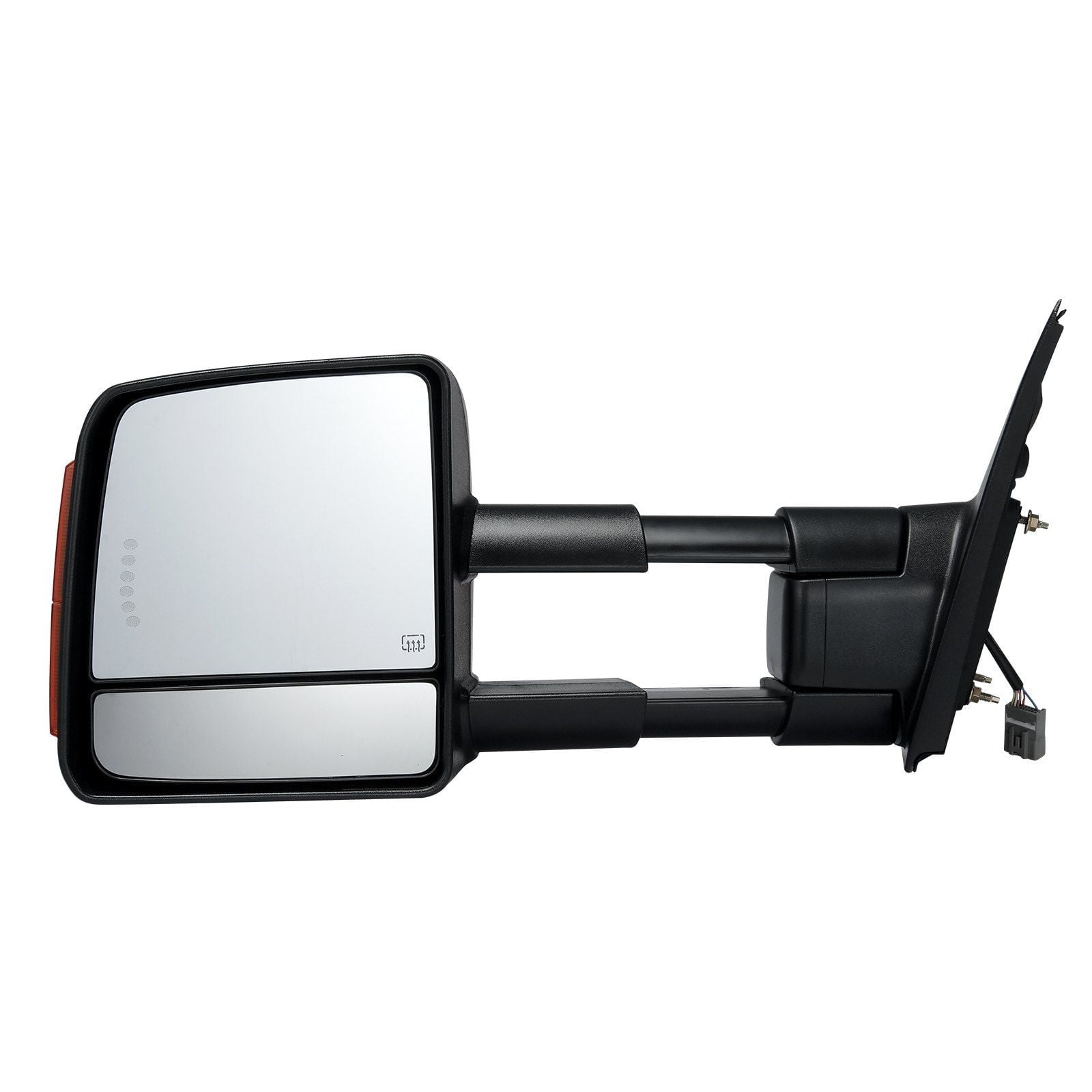Towing Mirrors Fit for 2007-2017 Toyota Tundra, Heated Power Tow Mirror ...