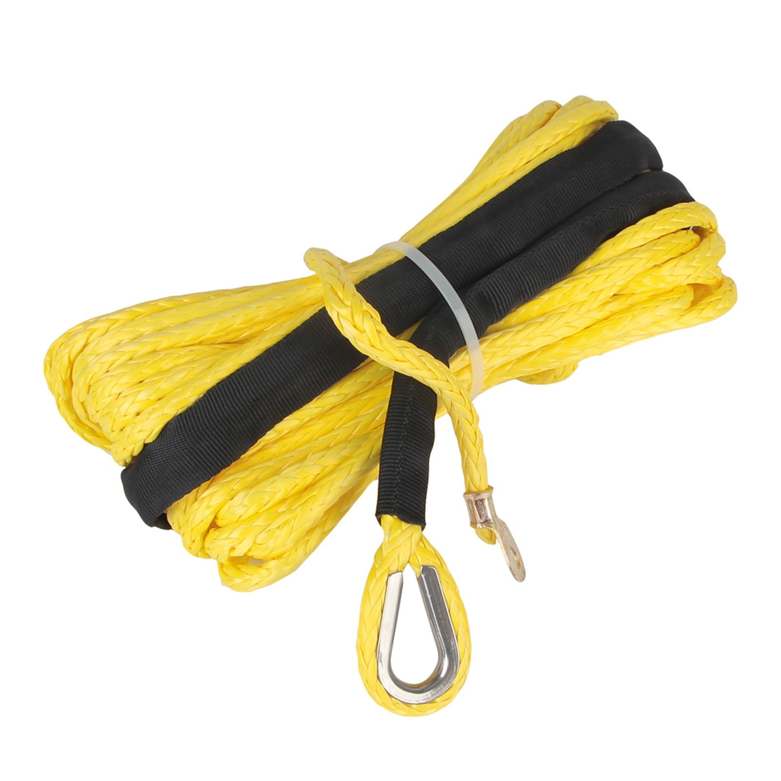 Towing Rope Winch Cable,1/4'' 50FT/15m Synthetic Fiber String Line ...