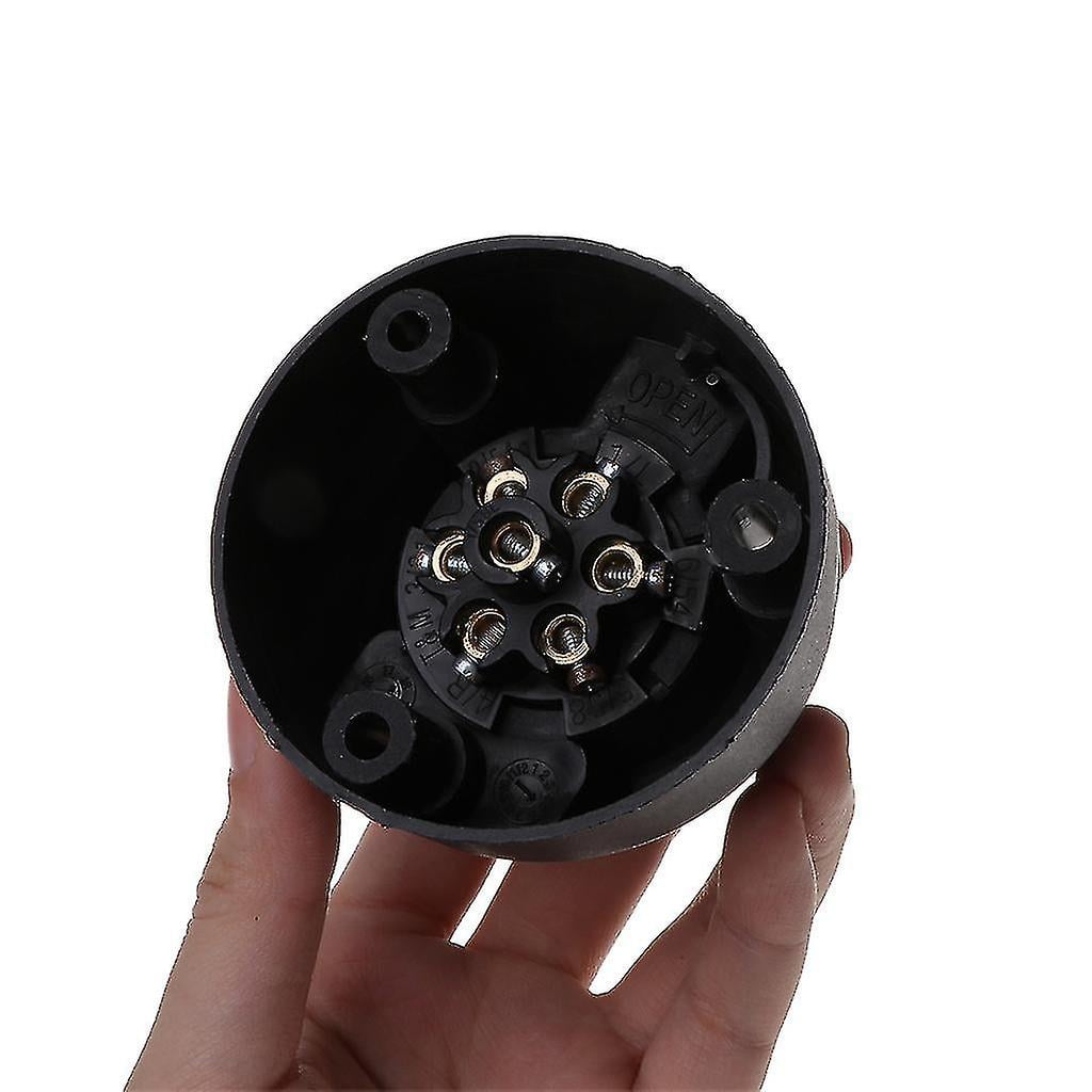 Towing Socket Adapter 12V 7 Pin Trailer Truck Towbar Converter Plug ...