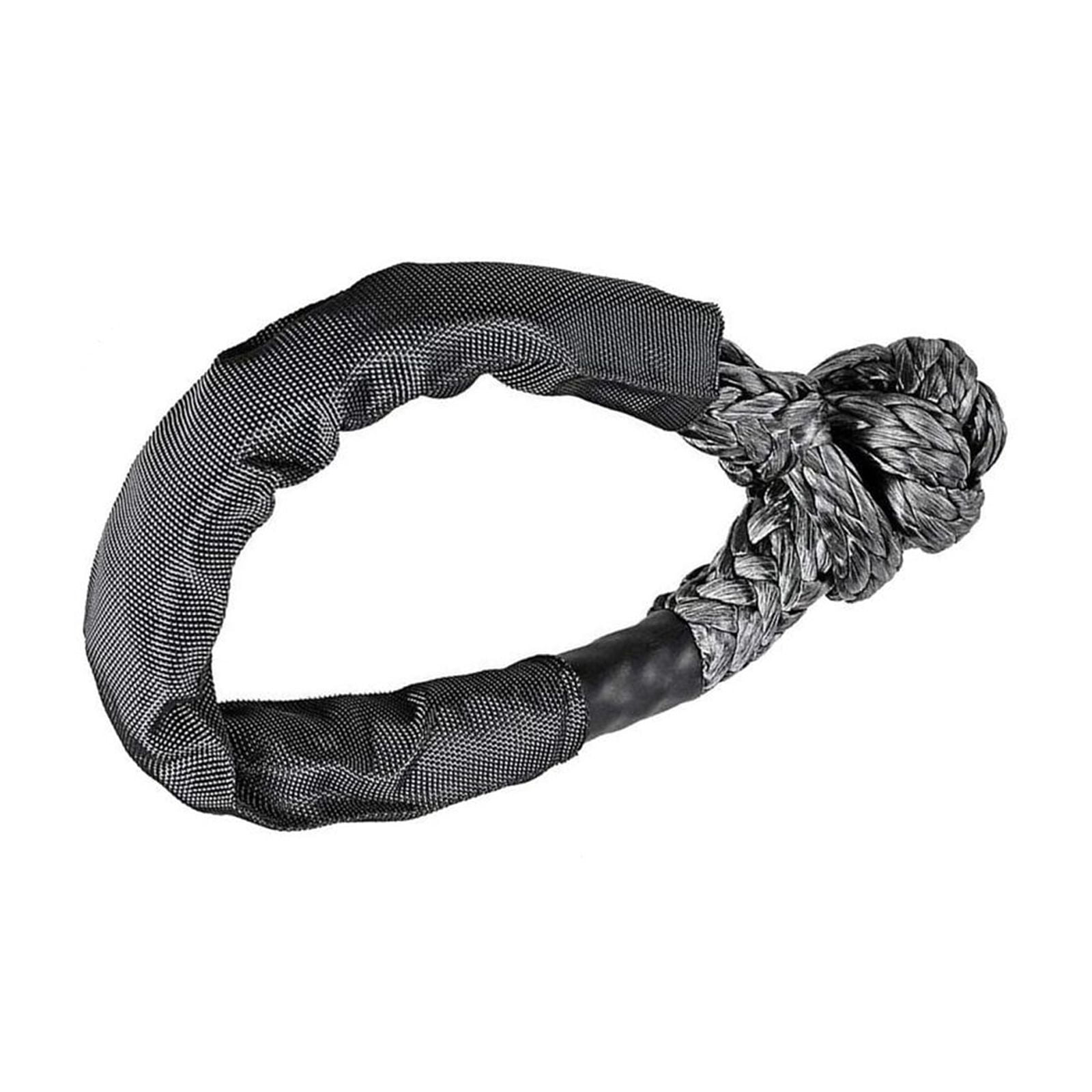 Towing Soft Shackle Soft Shackle Synthetic Road Recovery Rope 38000 LBS ...