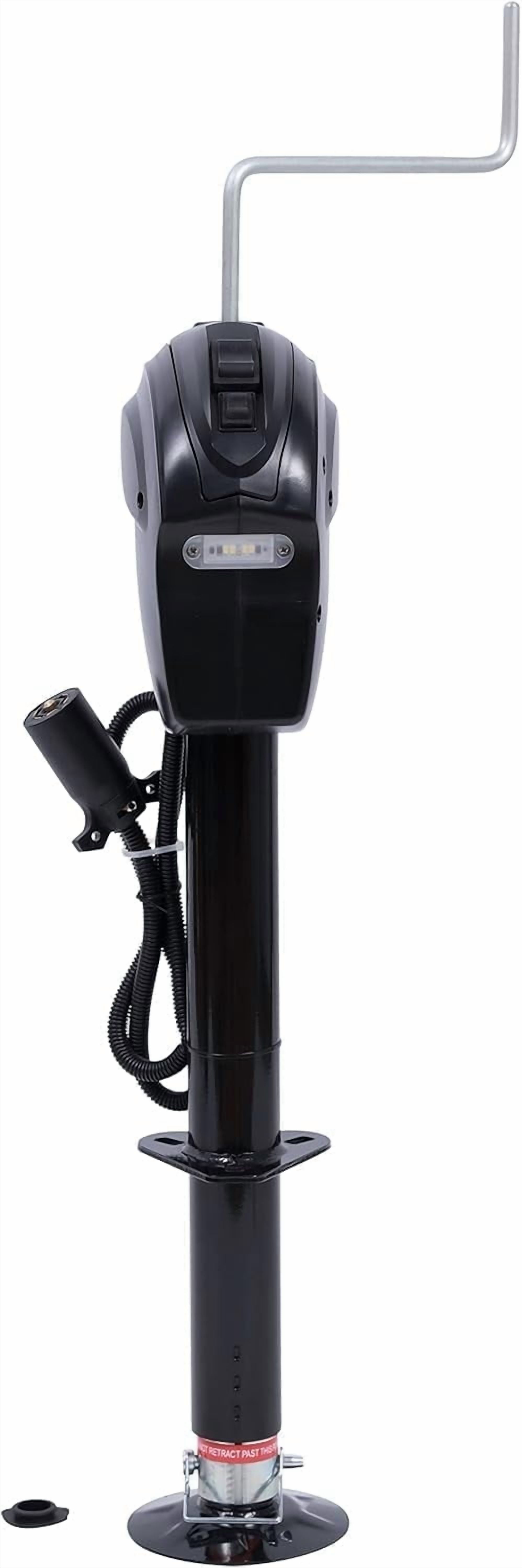 TowingMaster Electric Trailer Jack 3,500 lb Capacity with 7-Way Plug ...