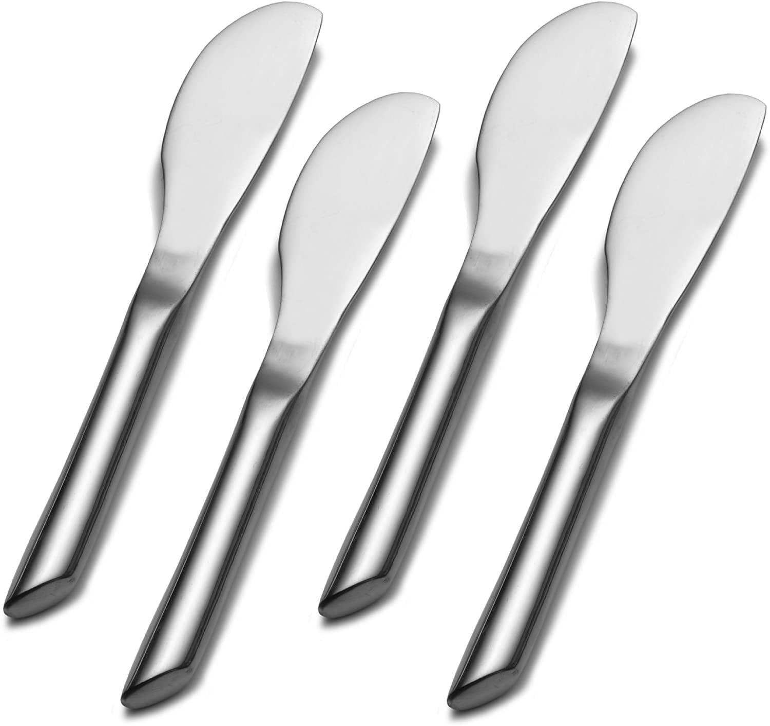 Towle Living Wave Stainless Steel Cheese Spreader, Set of 4 - Walmart.com