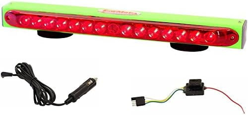 Towmate TM22G-4F Green Limelight 22" Wireless Tow Light with 4 Flat ...