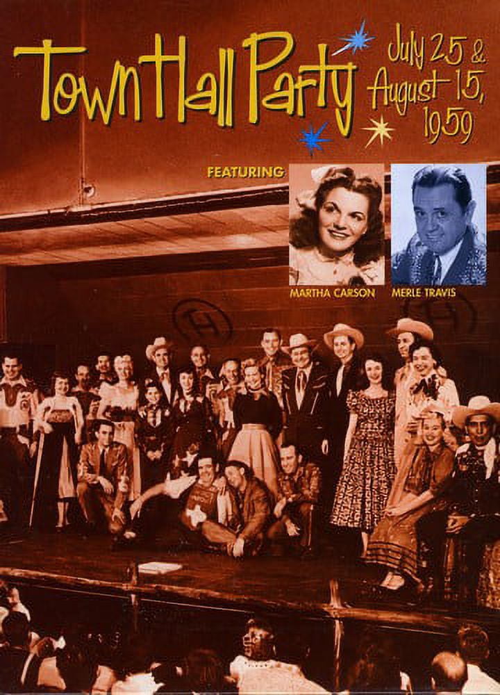 Town Hall Party-July 25 / Aug 15 195 (DVD), Bear Family Germany, Music ...