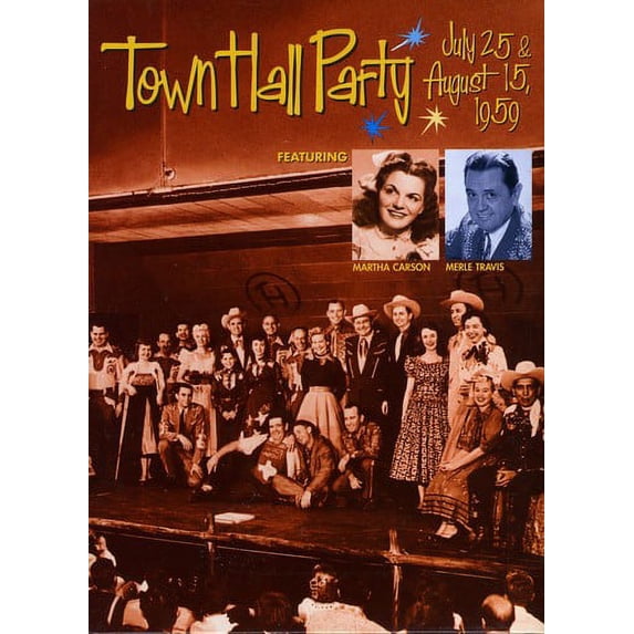 Town Hall Party-July 25 / Aug 15 195 (DVD), Bear Family Germany, Music ...