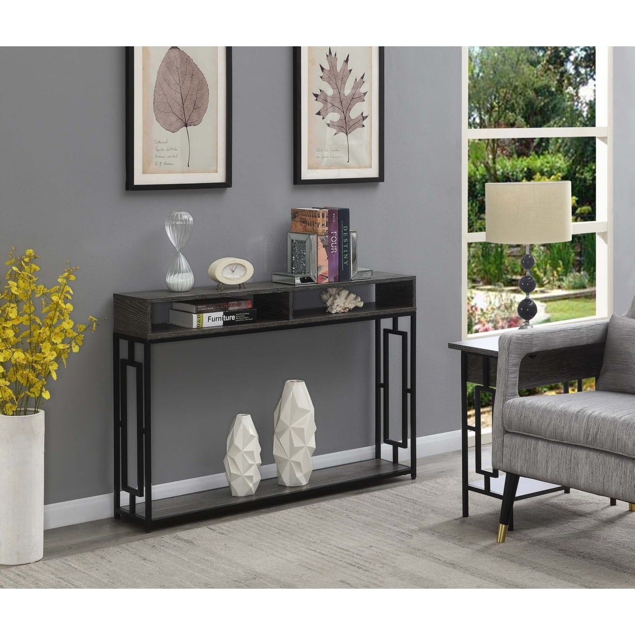 Town Square Deluxe 2 Tier Console Table - Walmart.com