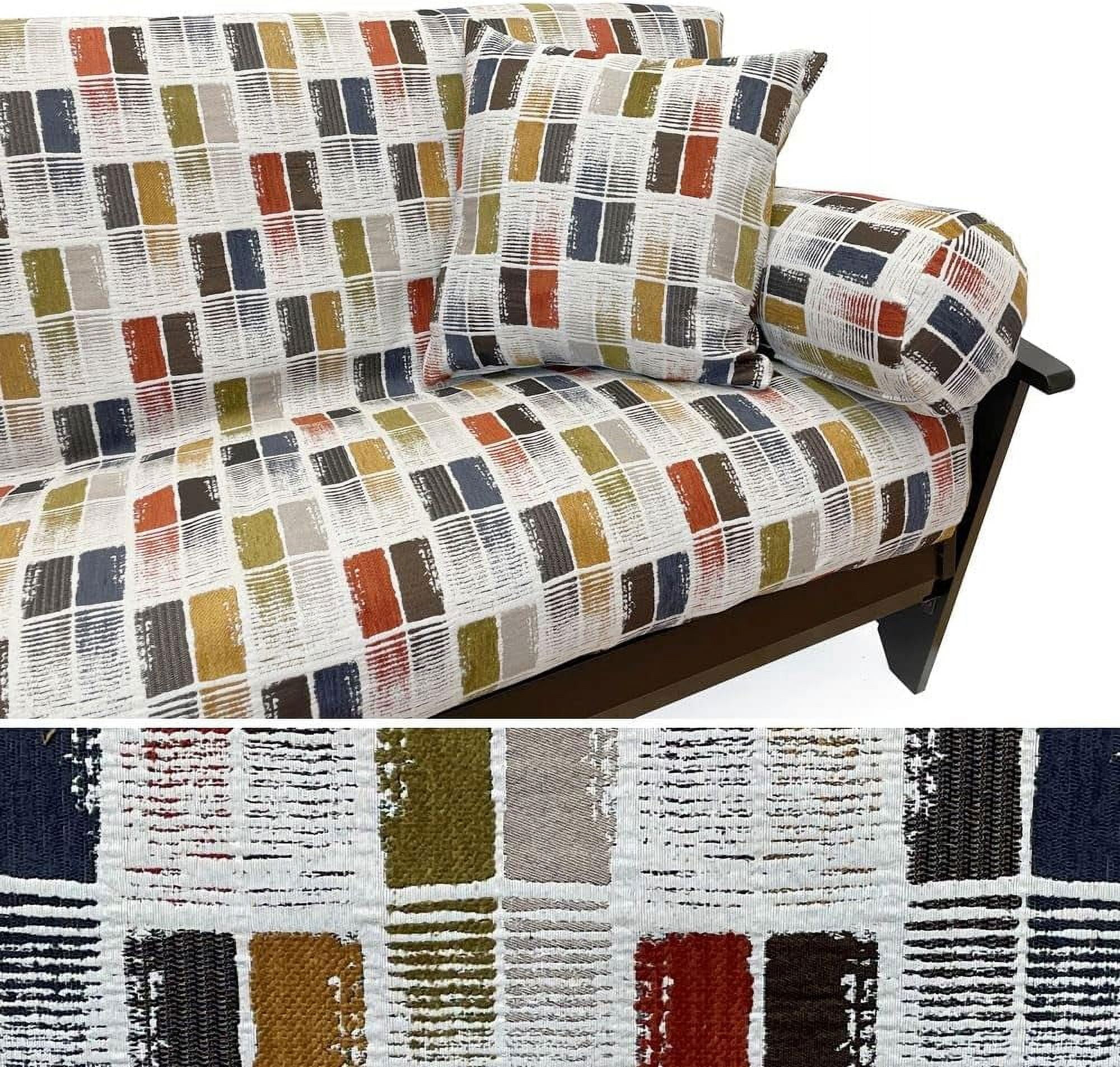 Town Square Futon Cover 476 Full 5pc Pillow Set - Walmart.com