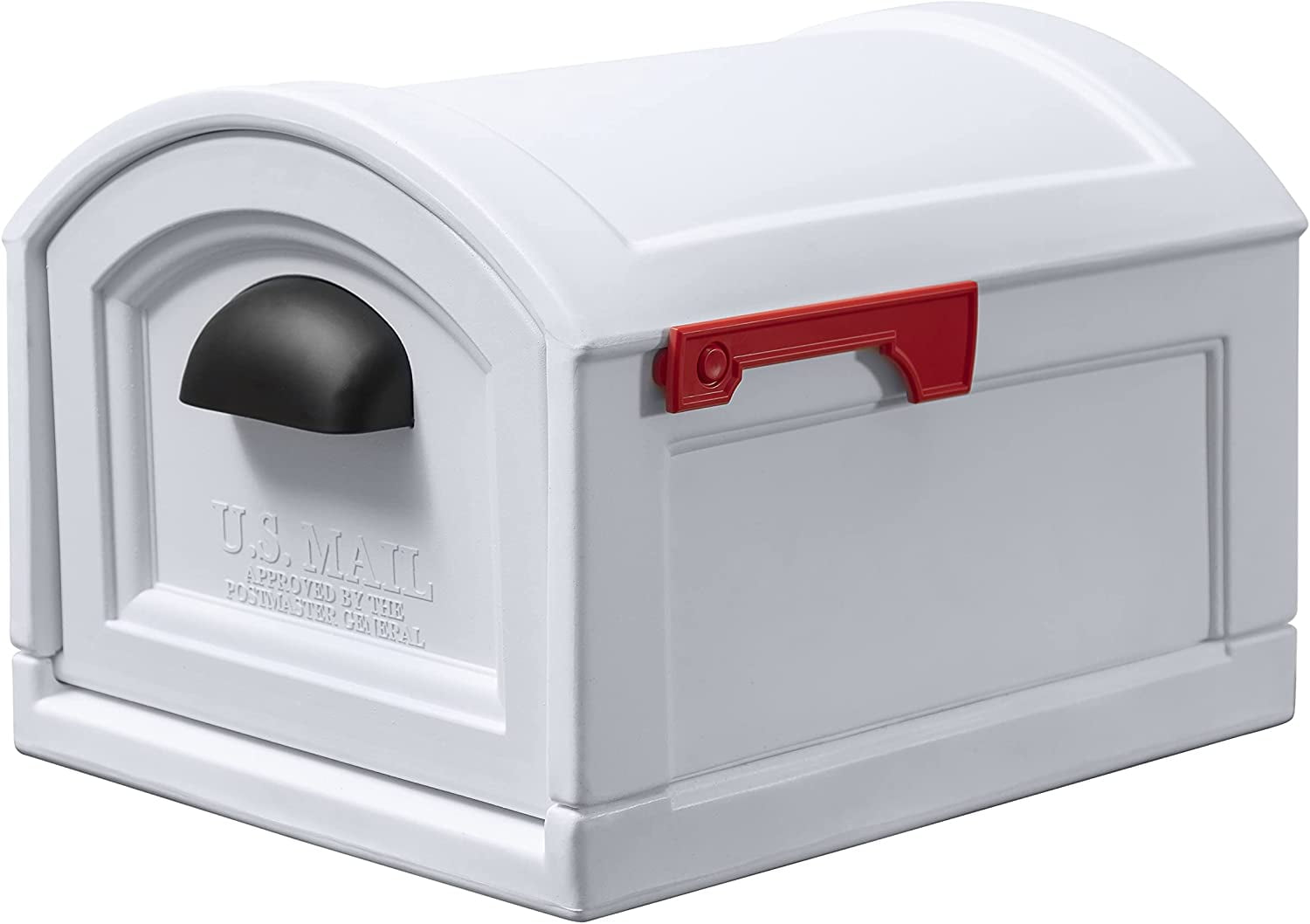 Town-to-Town XL Post-Mount Mailbox, Weather Resistant, Large Outdoor ...
