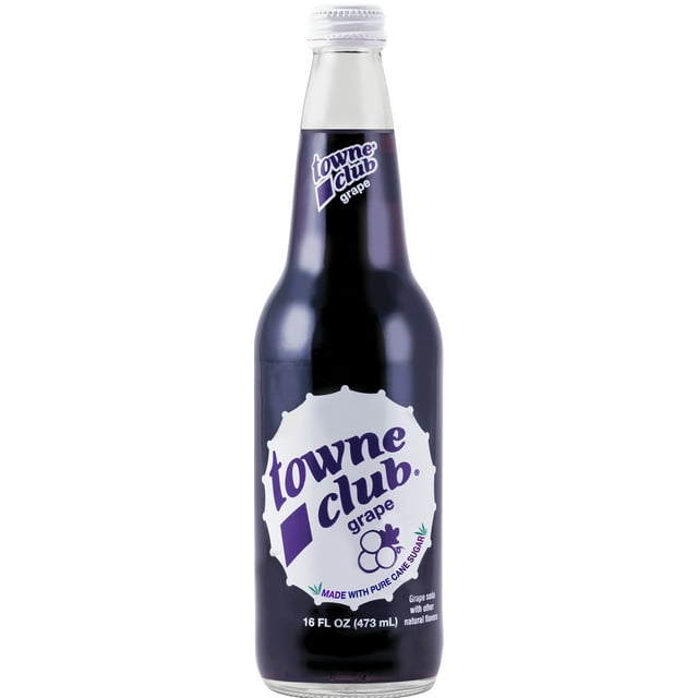 Towne Club Caffeine-Free Grape Soda, 16 Fl. Oz. - Walmart Business Supplies