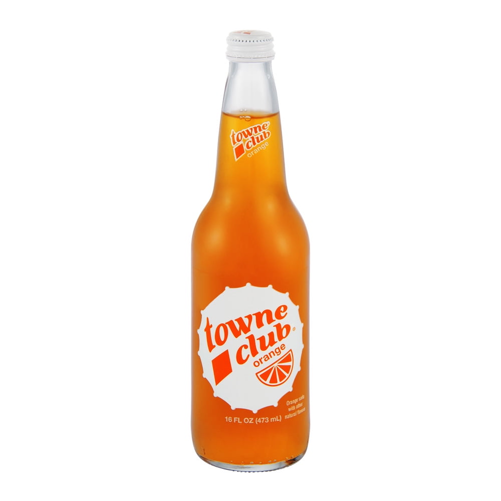 Towne Club Caffeine-Free Orange Soda, 16 Fl. Oz. - Walmart.com