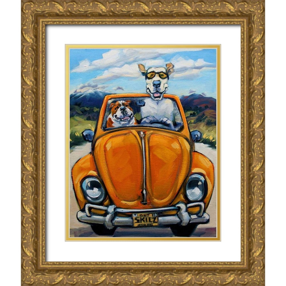 Townsend, Connie R. 15x18 Gold Ornate Wood Framed with Double Matting ...