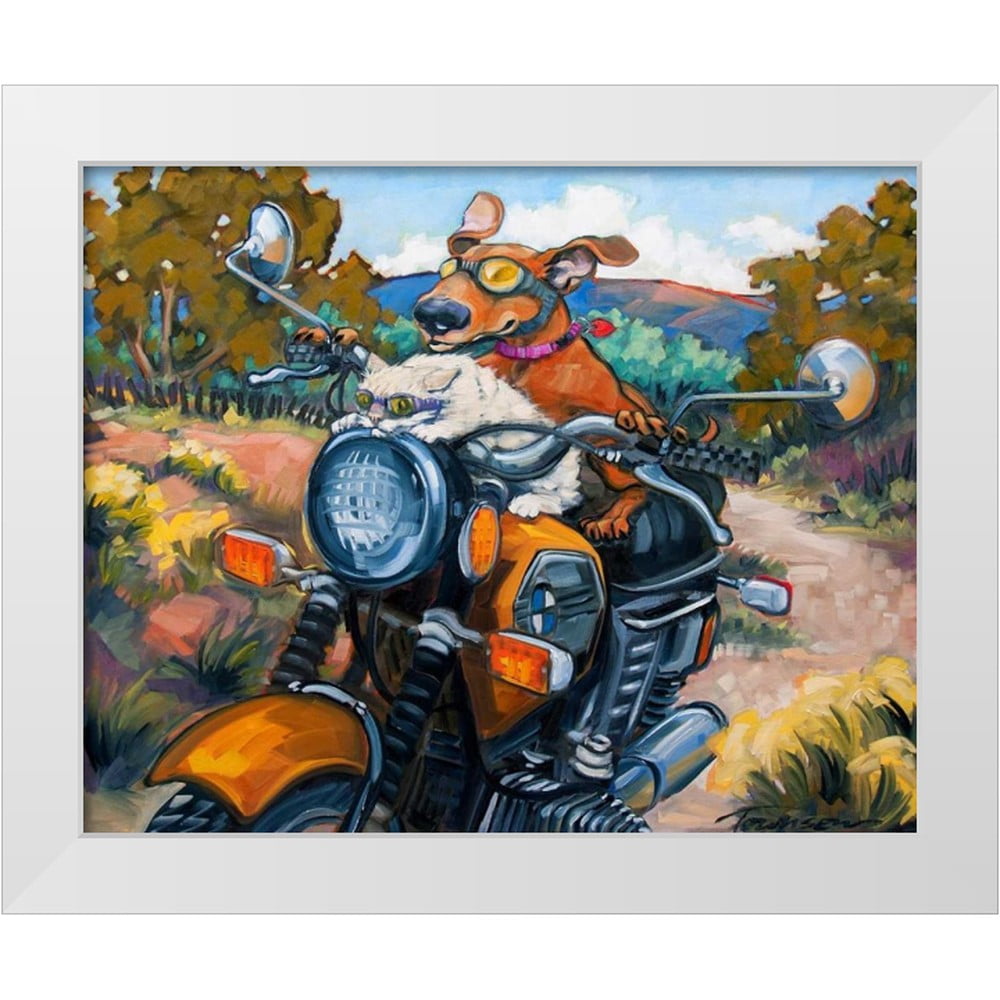 Townsend, Connie R. 18x15 White Modern Wood Framed Museum Art Print ...