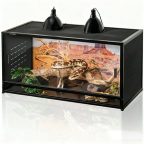 REPTIZOO 40 Gallon PVC Reptile Enclosure, 36x18x18 Reptile Terrariums ...