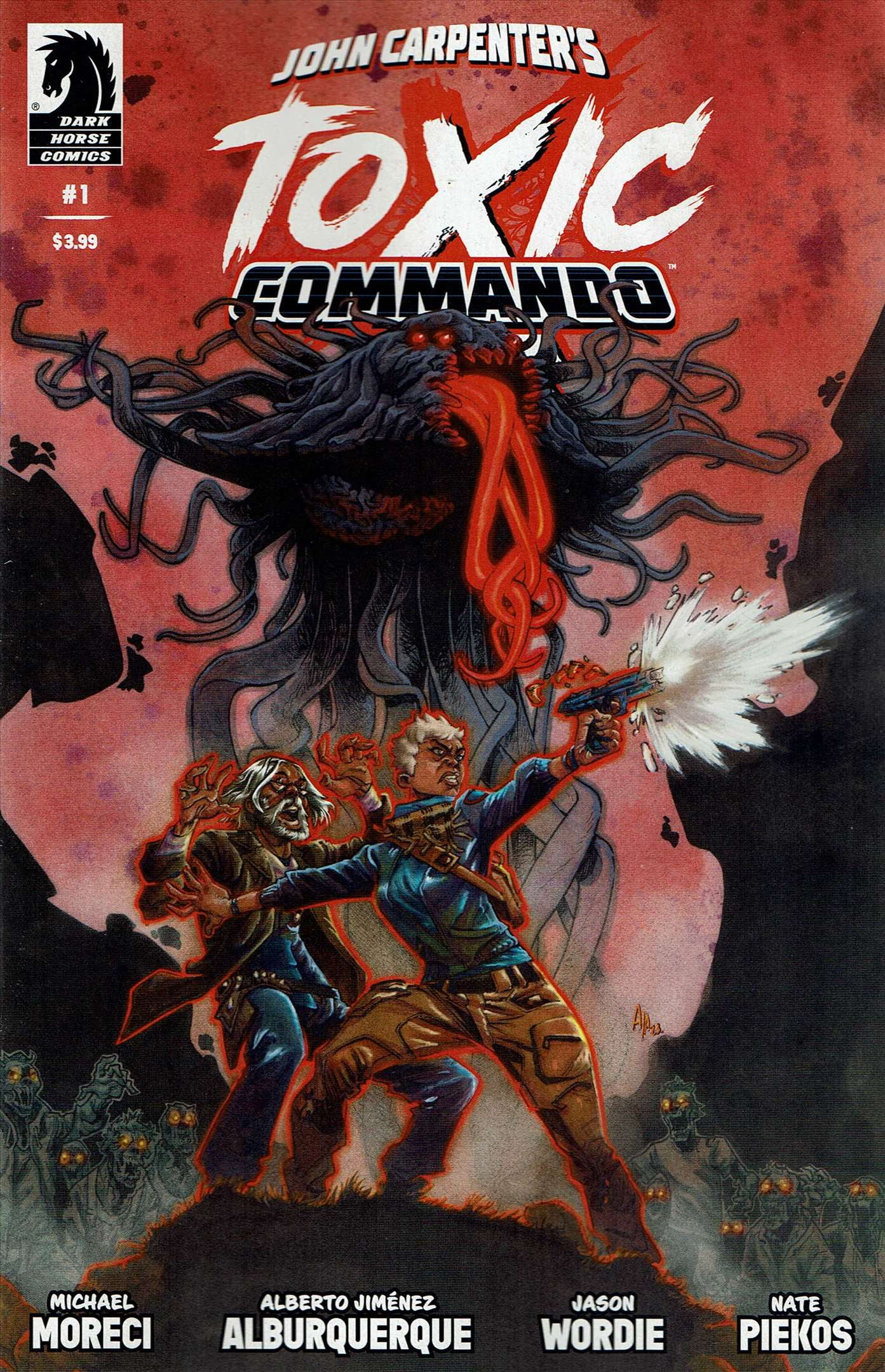Toxic Commando: Rise of the Sludge God (John Carpenter's ) #1 VF ; Dark ...