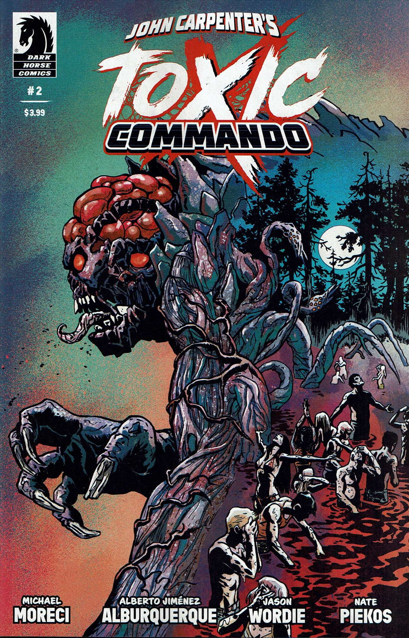 Toxic Commando: Rise of the Sludge God (John Carpenter's ) #2 VF ; Dark ...