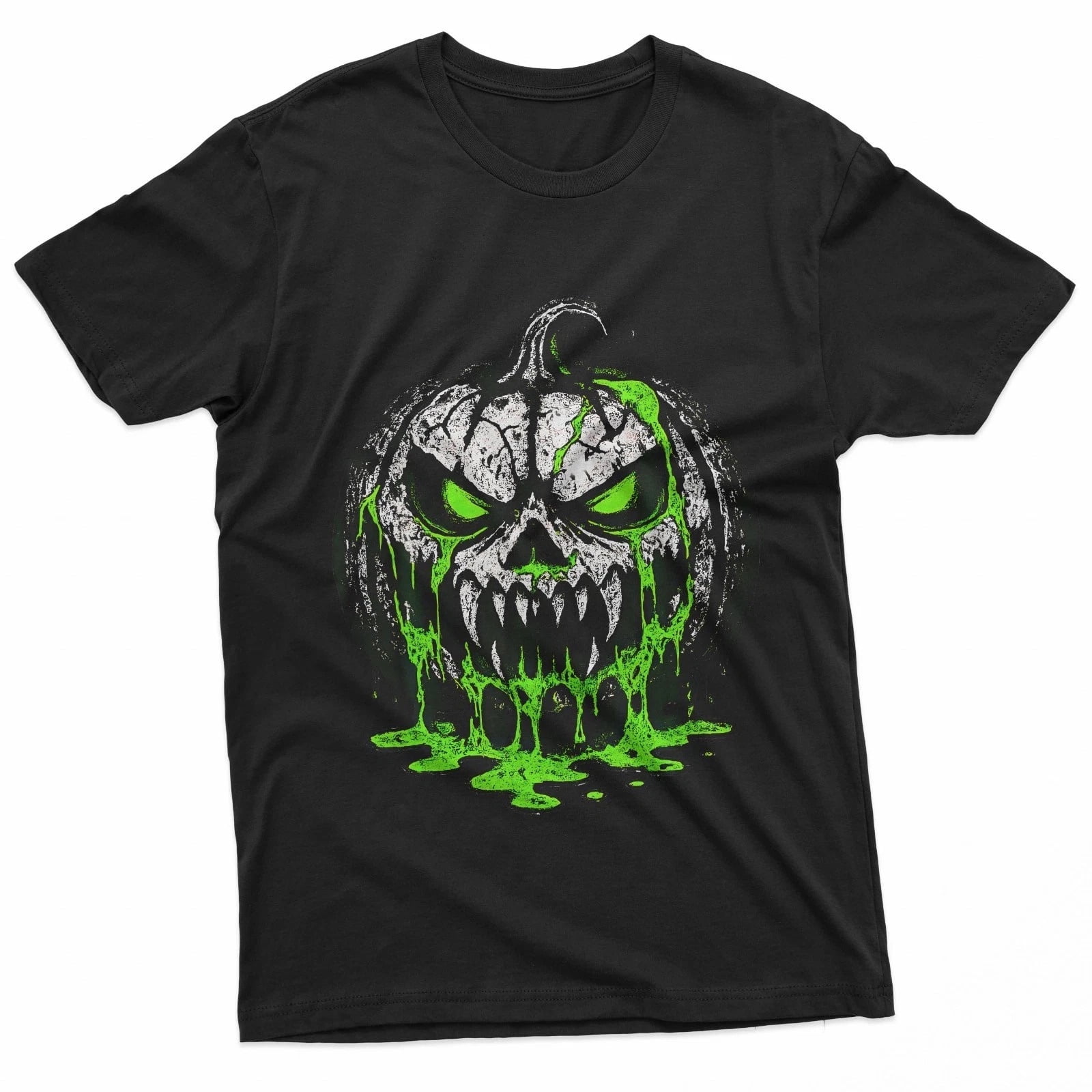 Toxic Evil Pumpkin Halloween Jack O Lantern Horror T-Shirt - Walmart.com