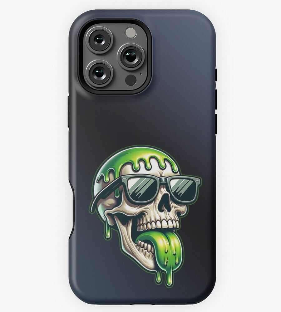 Toxic Skeleton GA6795 Phone Case for iPhone 11 to 17 Pro Max - Walmart.com