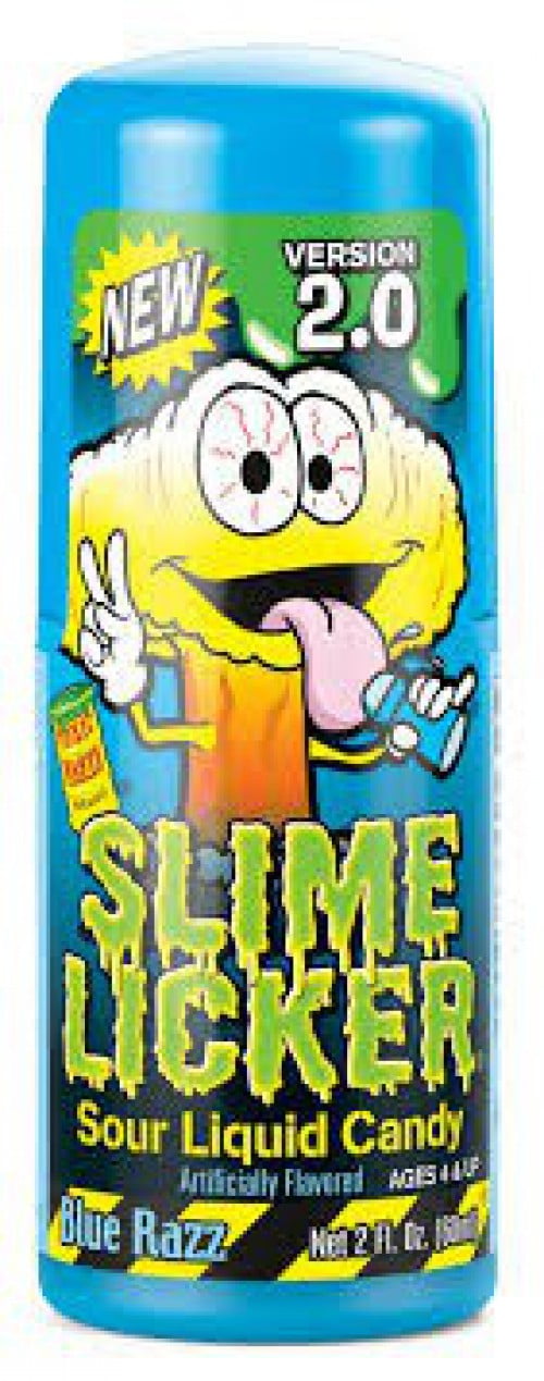 Toxic Waste Version 2 Blue Razz Sour Rolling Liquid Candy - Walmart.com