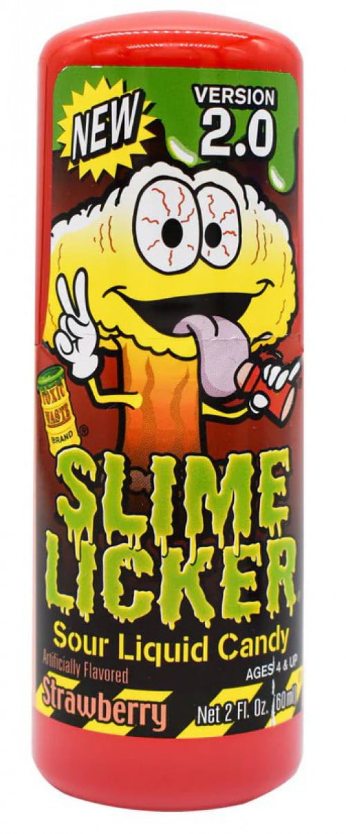 Toxic Waste Version 2 Strawberry Sour Rolling Liquid Candy - Walmart.com