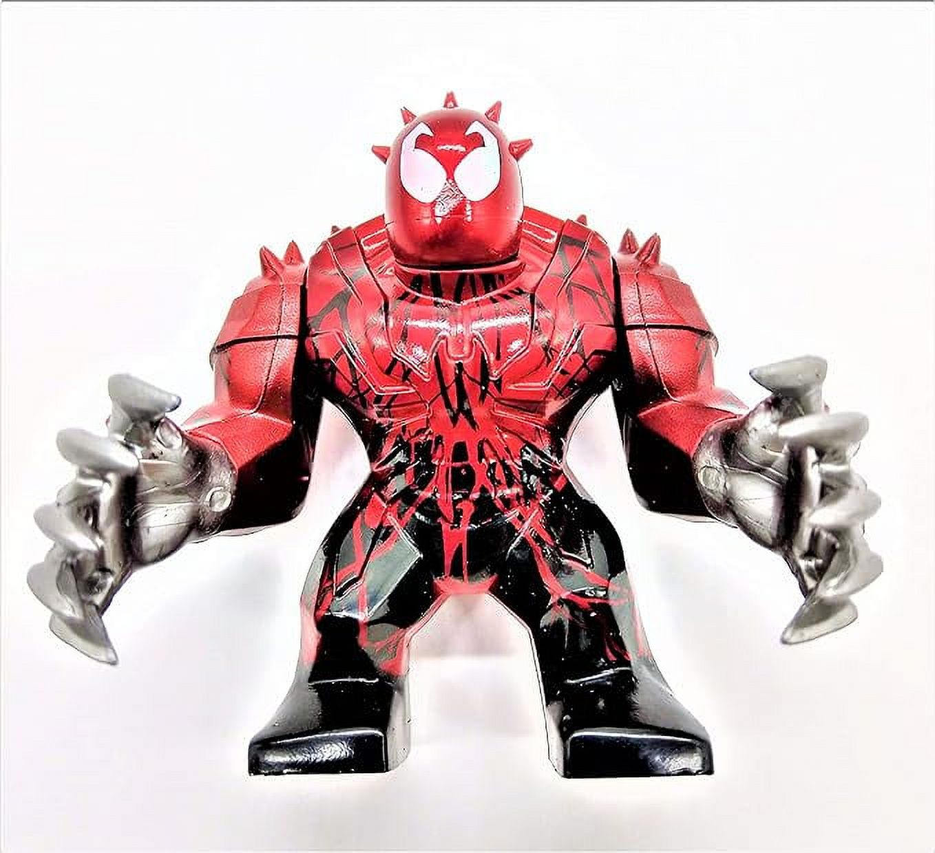 Toxin / Carnage Action Figure with Silver Hands Toy with Movable Hands ...