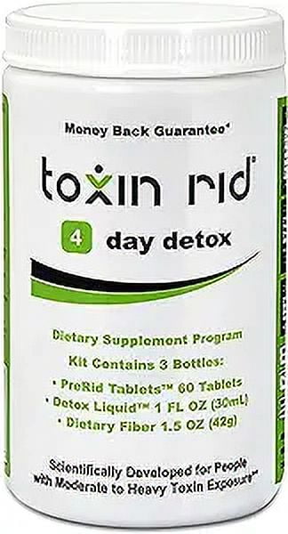 Toxin Rid 4 Day Detox Kit | Permanent Complete Natural Whole Body ...