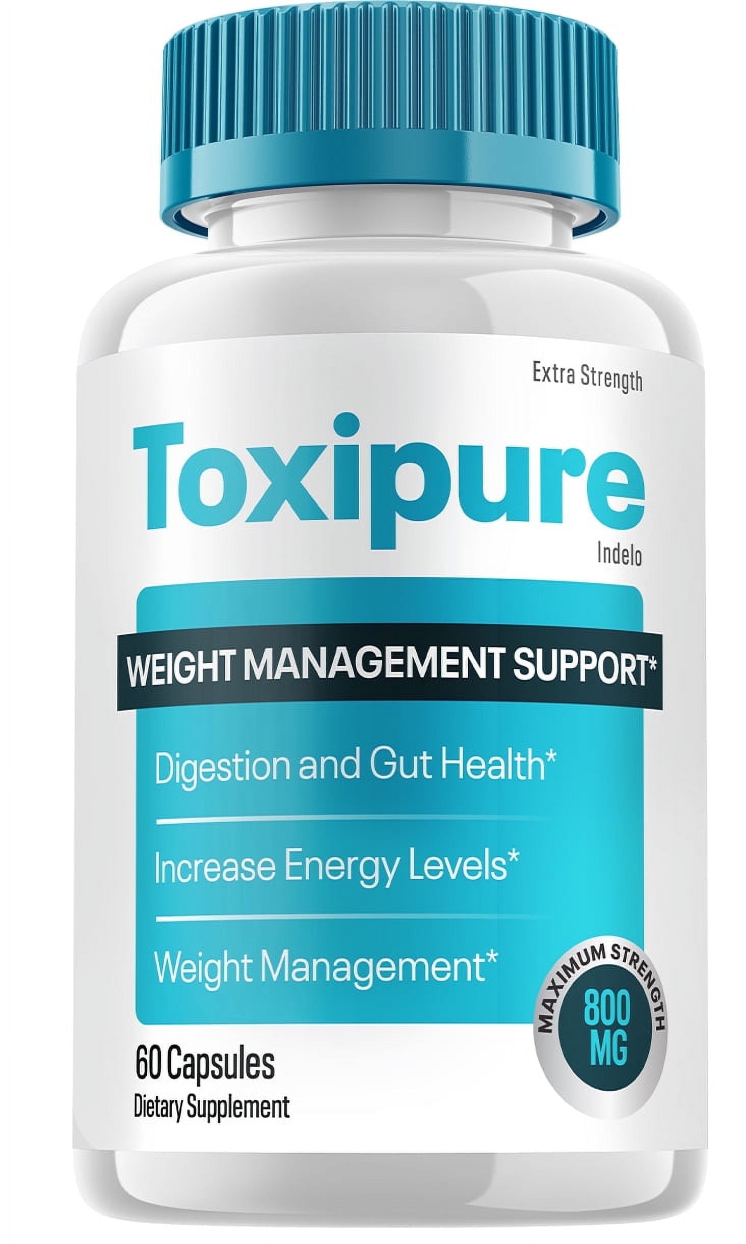 Toxipure Weight Management Capsules, Maximum Strength to Support ...