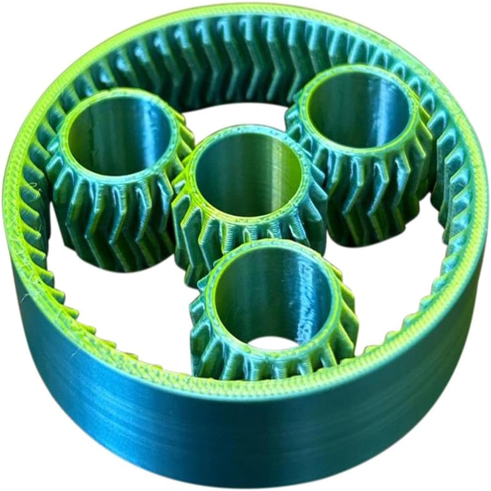 Toy 275” Gear Sphere 3D Printed Rotating Finger Sensory Stress for Kids ...