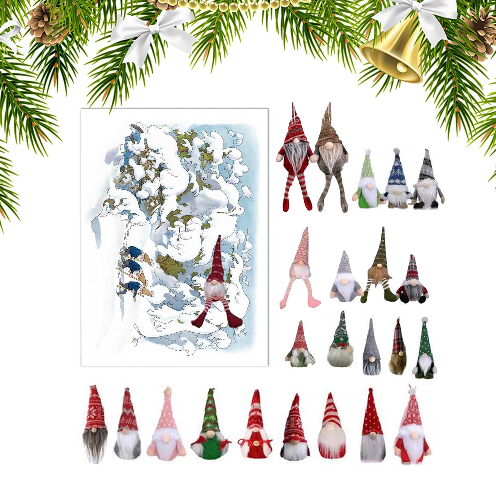 Toy Advent Calendars | 24 Gnome Toys Countdown Box Advent Calendars ...