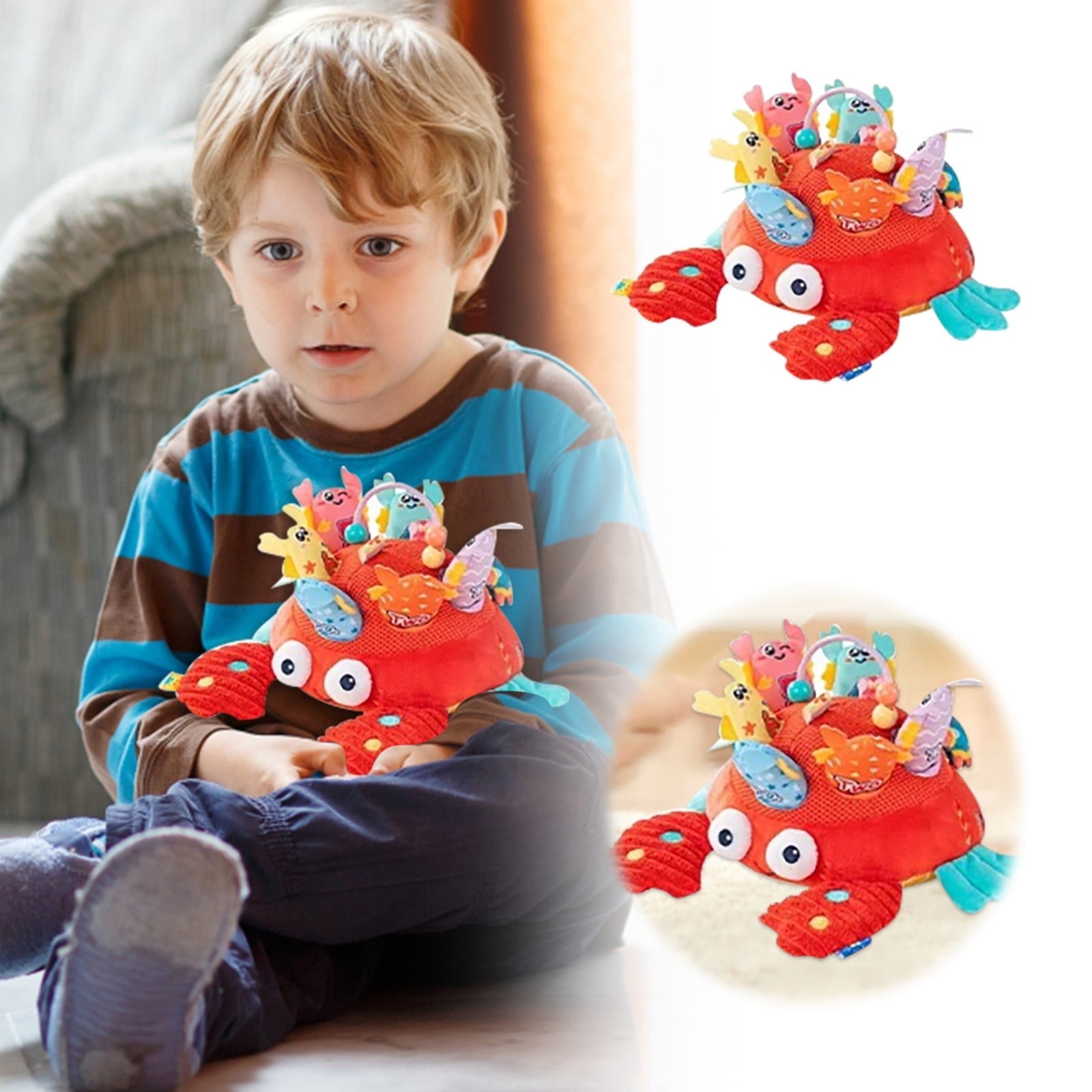 Toy Animal Toys Educational Dolls for Preschool Play Soft Chewable for ...