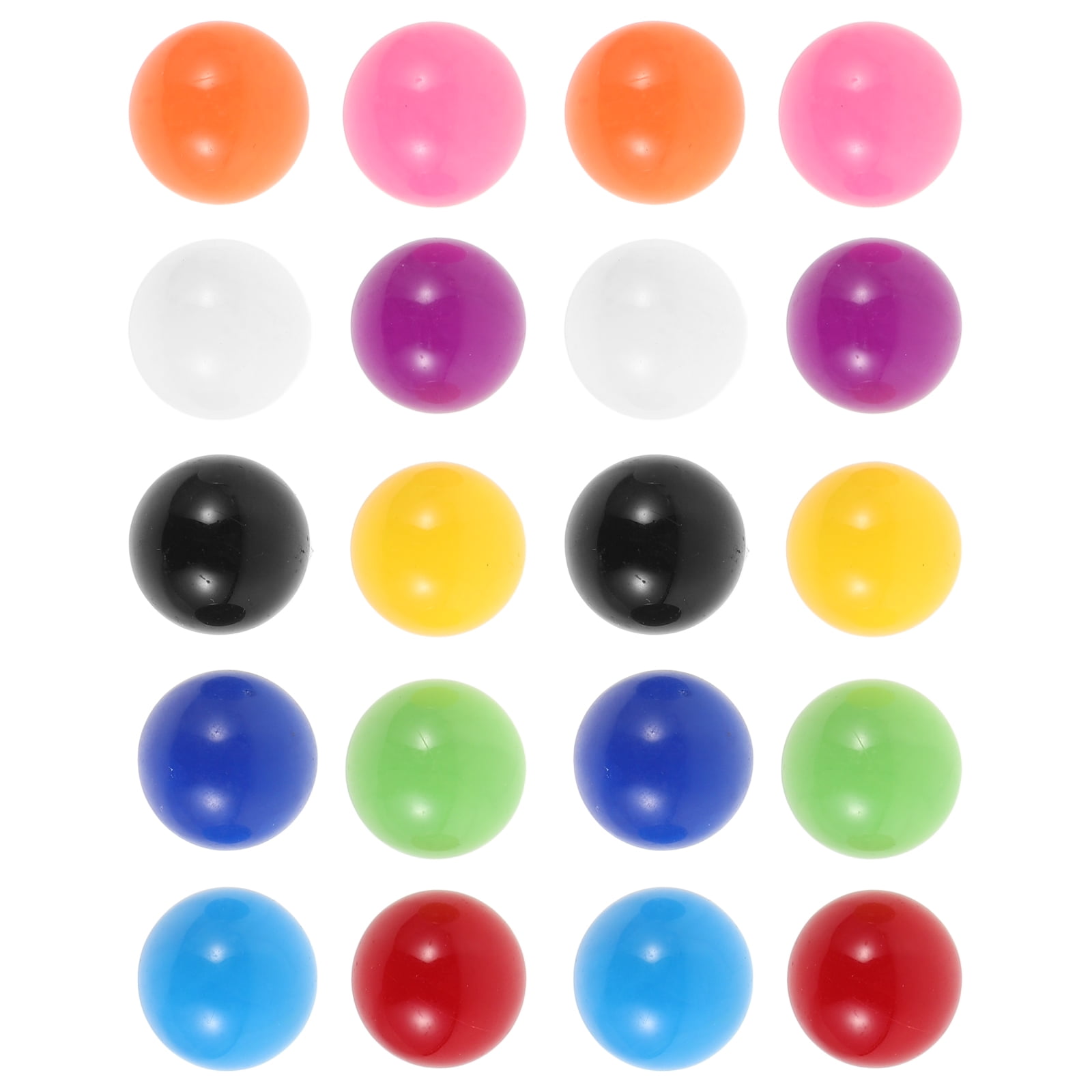 Toy Ball,20Pcs Small Colored Plastic Balls for Kids Games Replacement ...