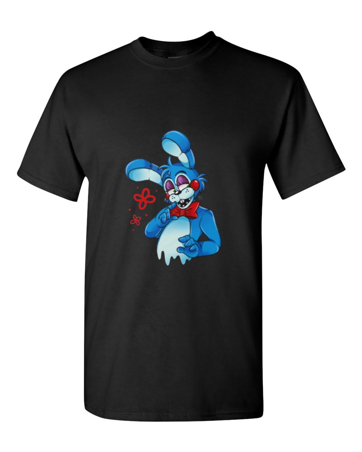 Toy Bonnie Cute FNAF Game Character Art Graphic Fan Inspired T-Shirt ...