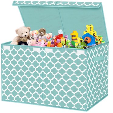 Disney Minnie Mouse Deluxe Wood Toy Box by Delta Children, Greenguard ...