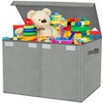 Large Foldable Toy Box - Kids Storage Organizer for Bedroom, Playroom ...