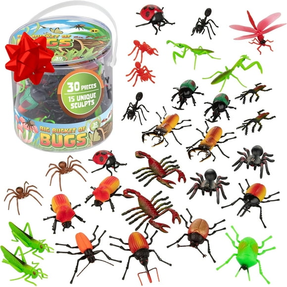 Plastic Toy Bugs