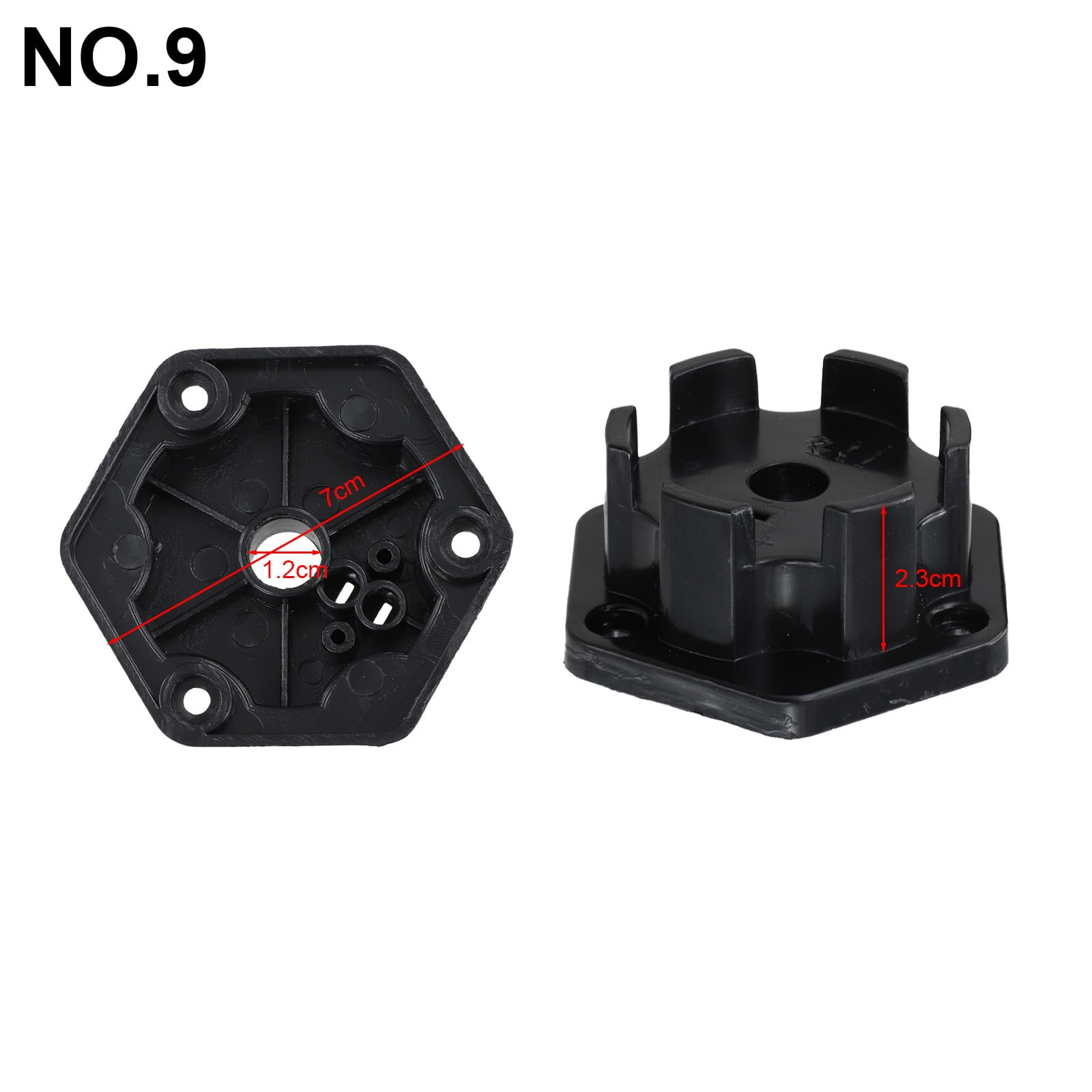 Toy Car Gearbox Coupler For Children Electric Toy Car Tire Adapter ...