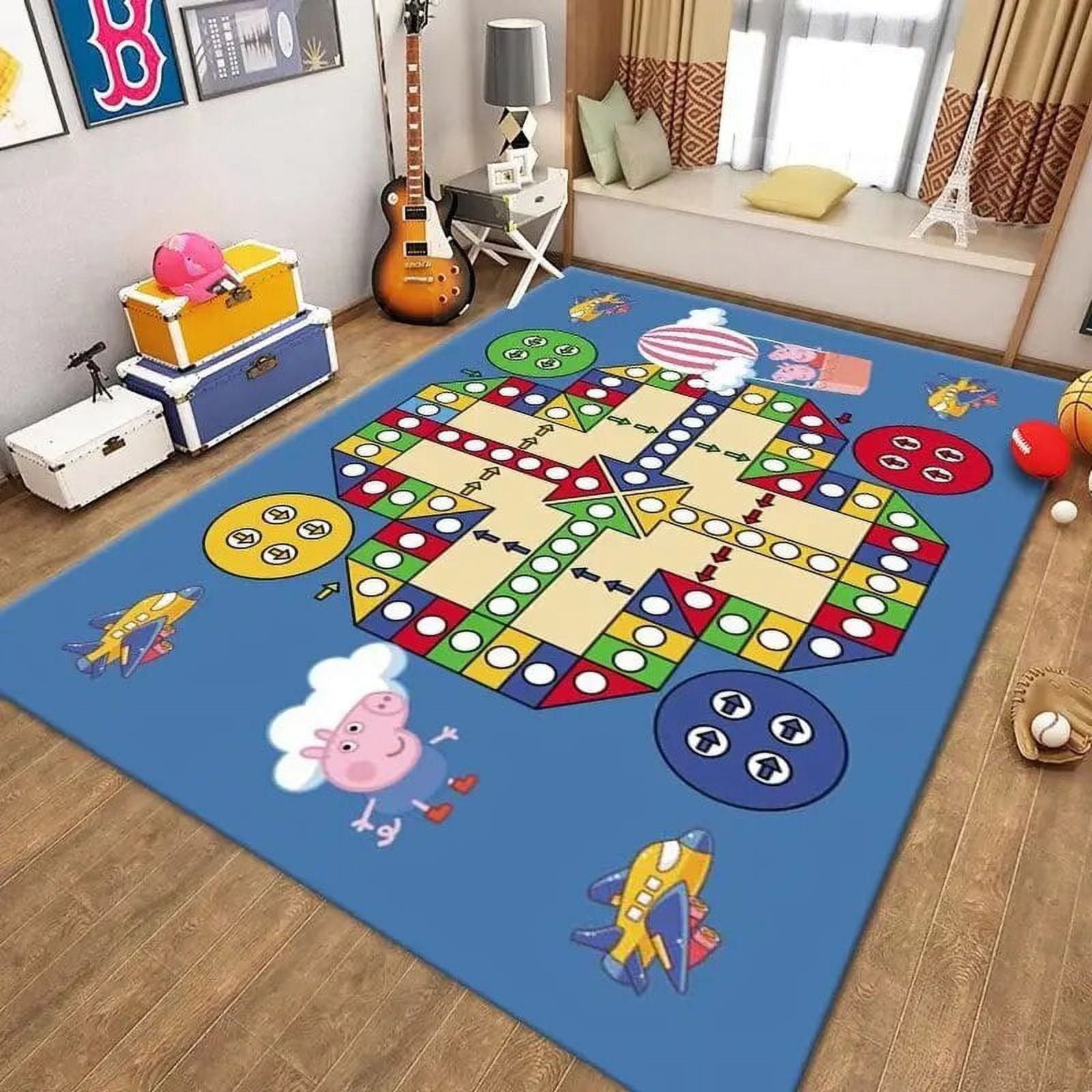 Toy Car Pattern Carpet Living Room Children's Bedroom ration Floor Rug ...