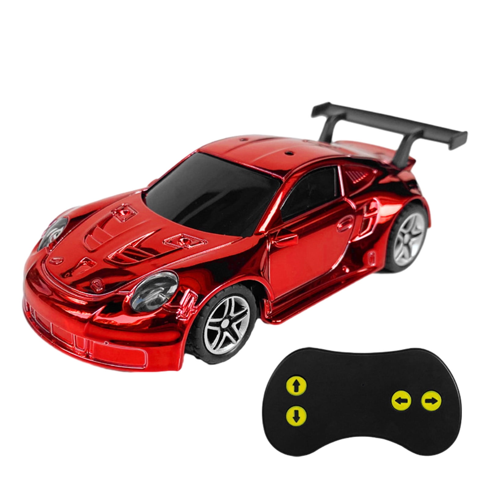 Toy Car RC Tesla Roadster in 1:64 Scale, Remote-Control Vehicle with ...