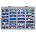 Transparent Toy Cars Storage Case with 4 Sizes of Slots, Portable ...
