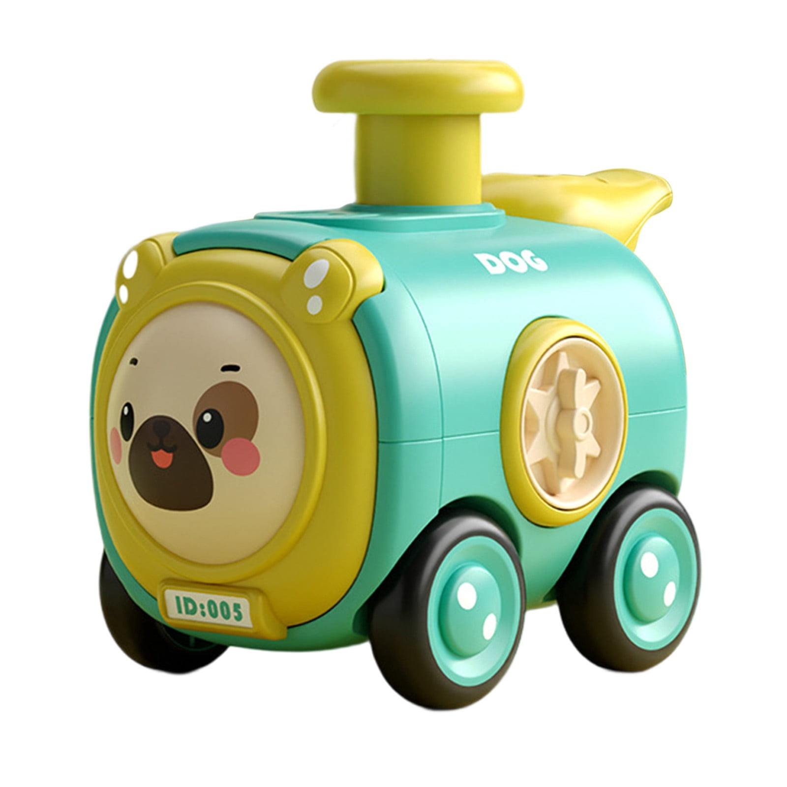 Toy Cars Push And Go Friction Powered Vehicles Cartoon Animal Playsets ...