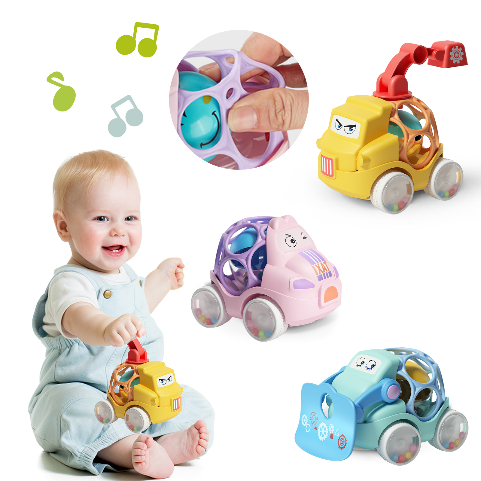 Fisher-Price Giggle Gang Happy Soft & Huggable Hedgehog - Walmart.com