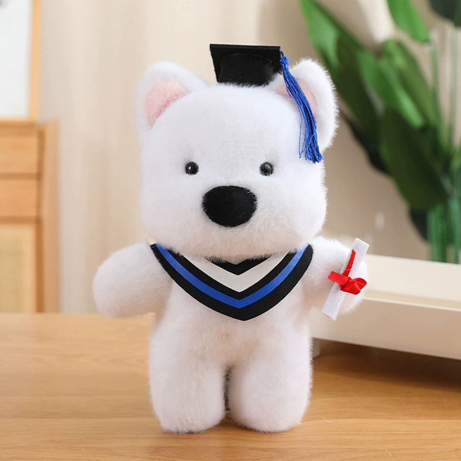 Toy Cartoon Doctor Puppy for Children Ideal Graduation Soft and Cuddly ...