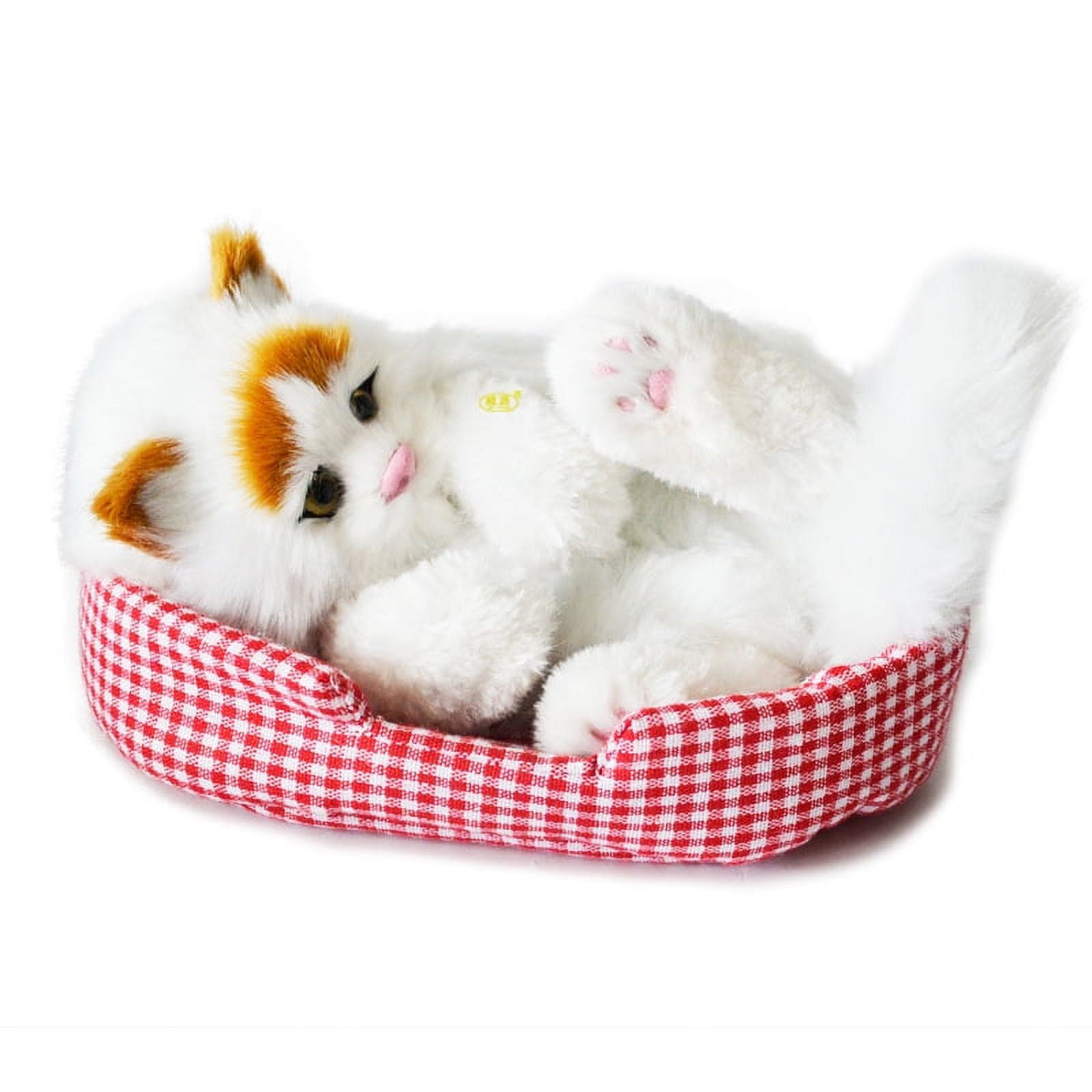 Toy Cats for Kids Fake Cat Sleeping Cat Realistic Sleeping Cat ...
