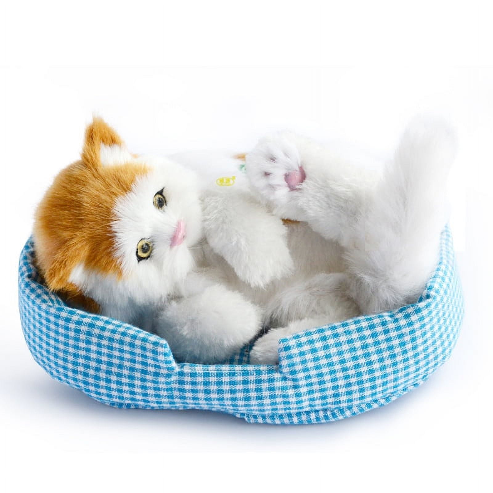 Toy Cats for Kids Fake Cat Sleeping Cat Realistic Sleeping Cat ...